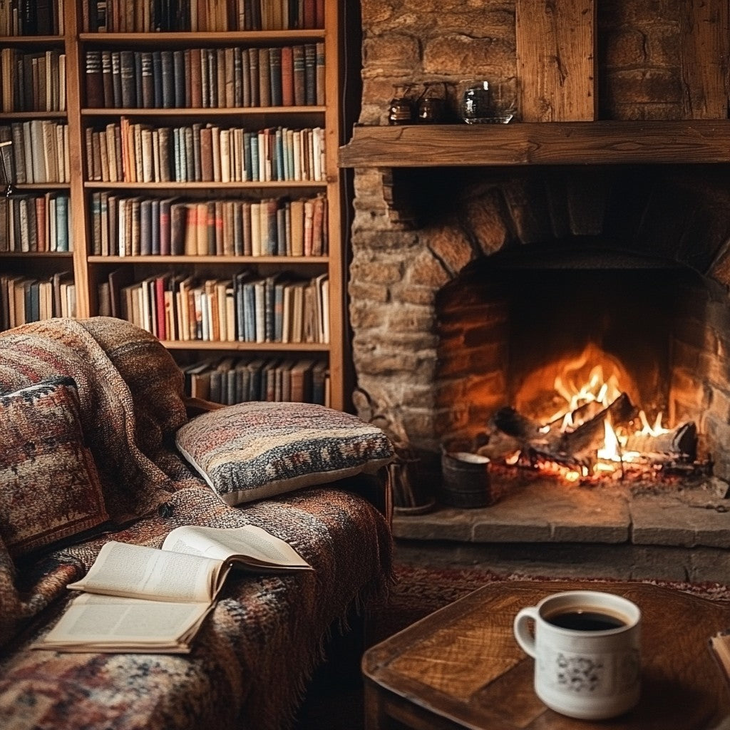 Cheminées de table – Autour du Livre